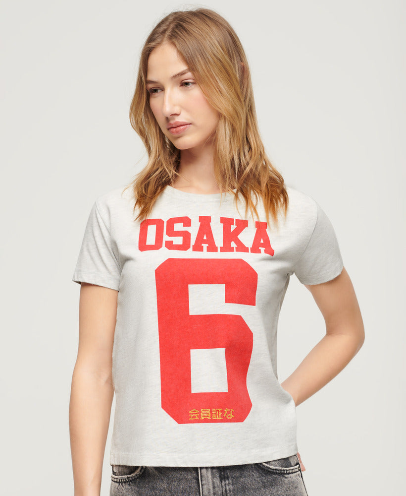 Osaka Graphic Fitted T-Shirt | Ice Marle – Superdry