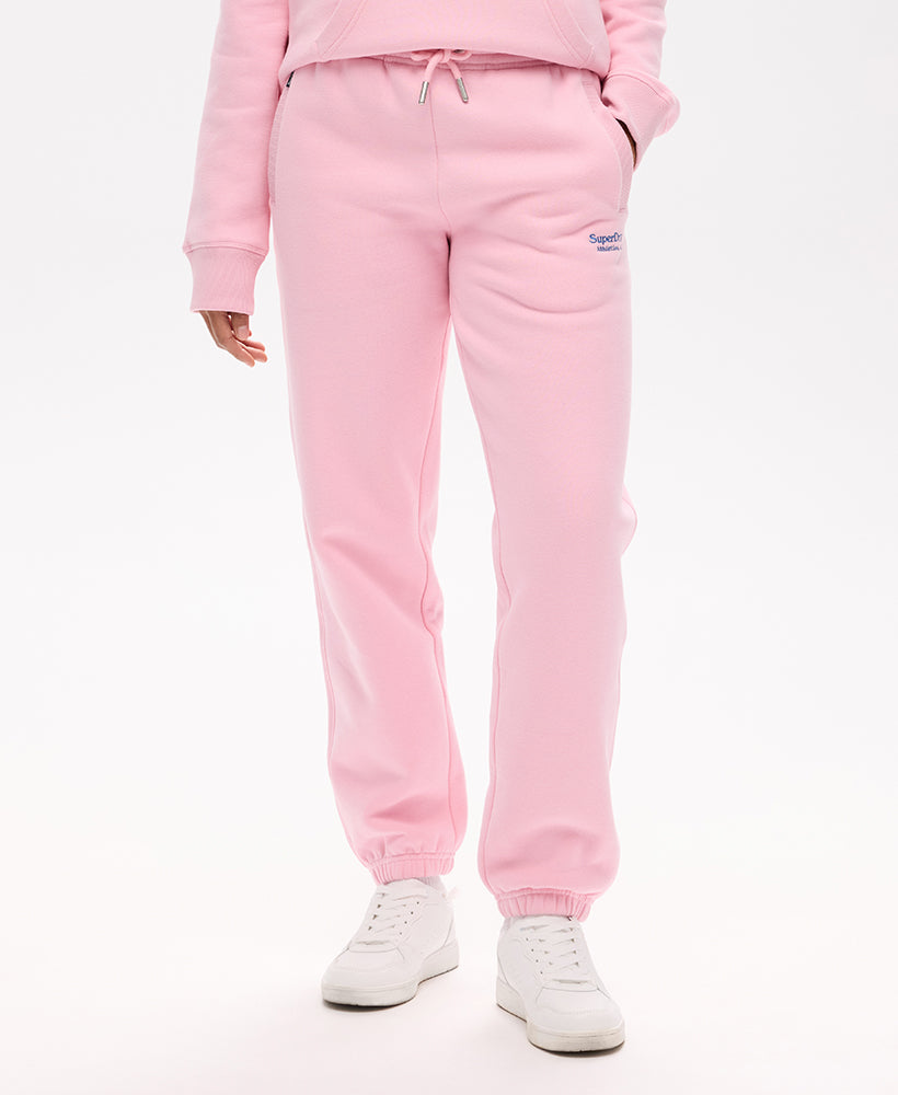 Essential Logo Slim Fit Joggers | Romance Rose Pink – Superdry