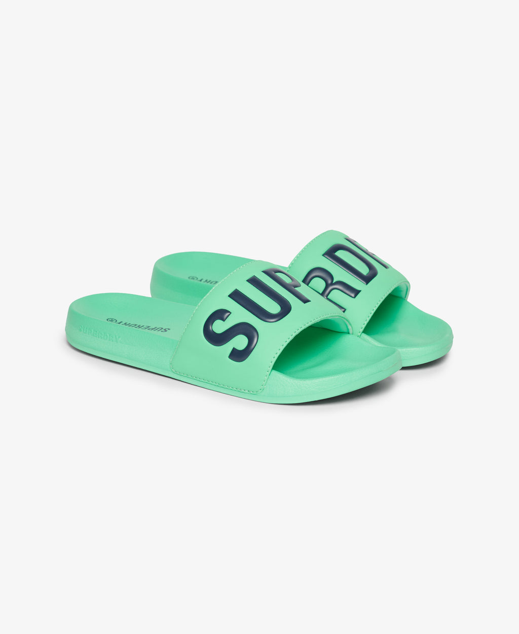 Core Graphic Pool Slide | Spring Bud Green – Superdry