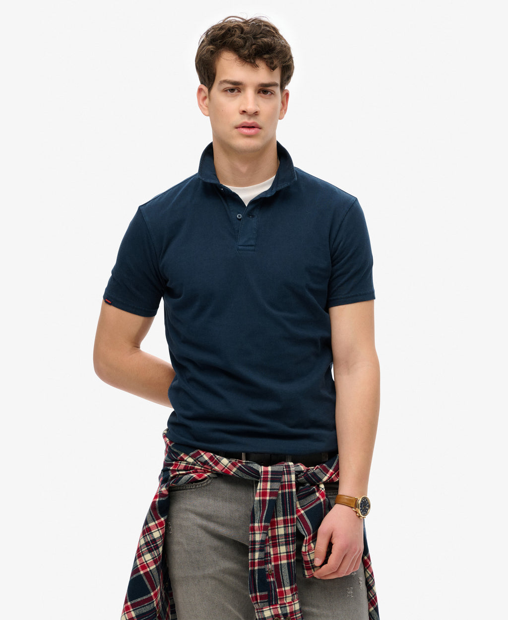 Essential Jersey Polo | Eclipse Navy – Superdry