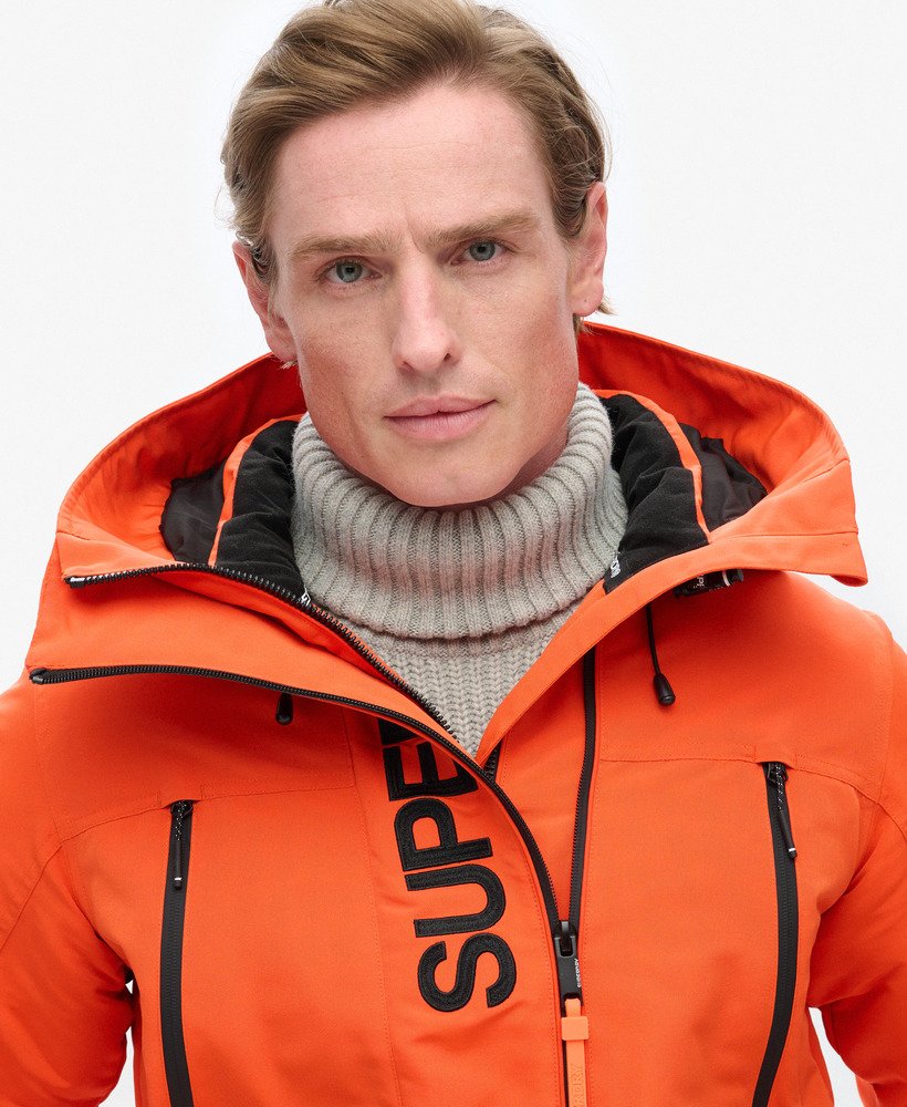 Hoodie Ultimate Embroidered Windbreaker | Flame Orange – Superdry