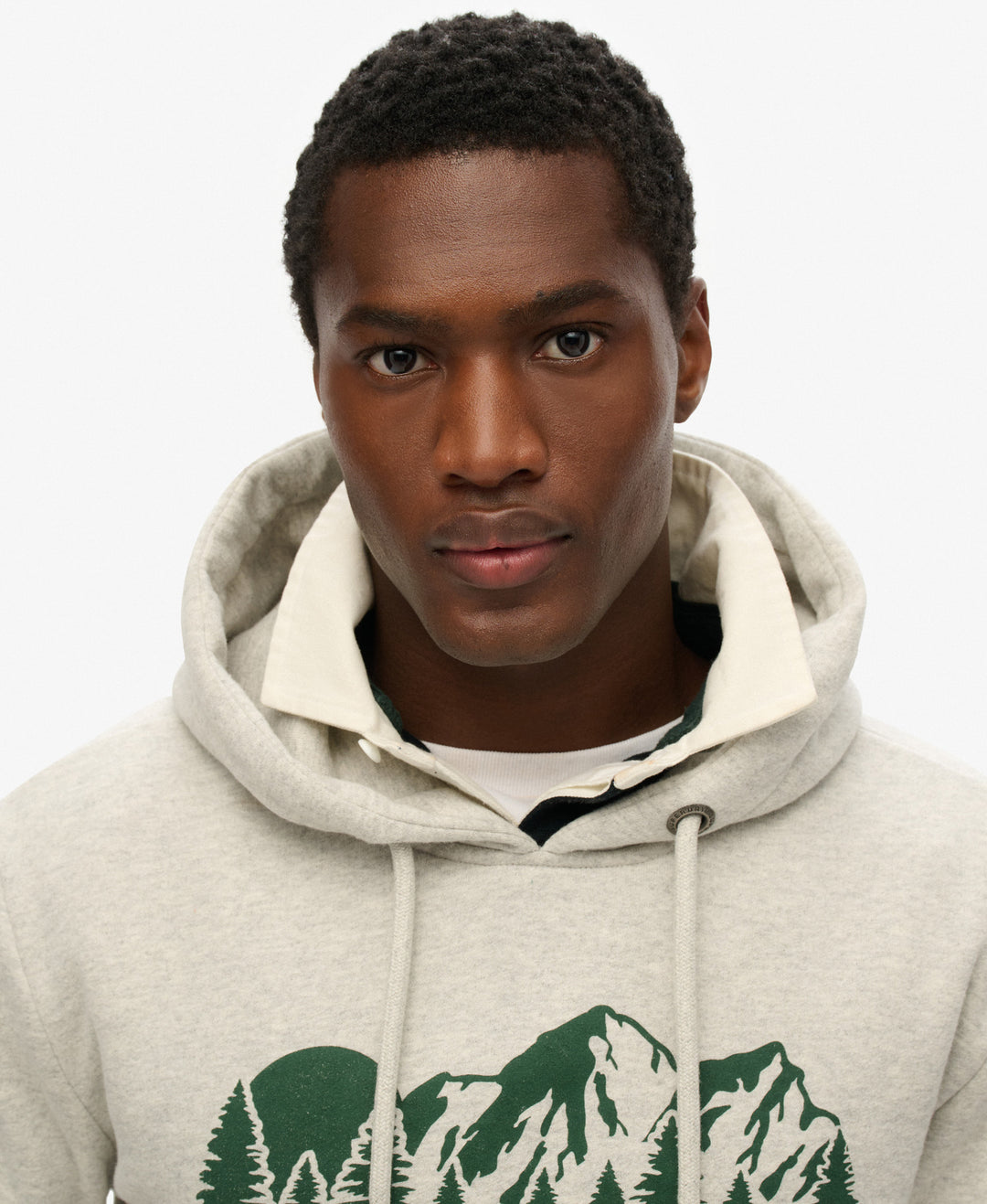 Outfitters Hood | Glacier Grey Marle – Superdry