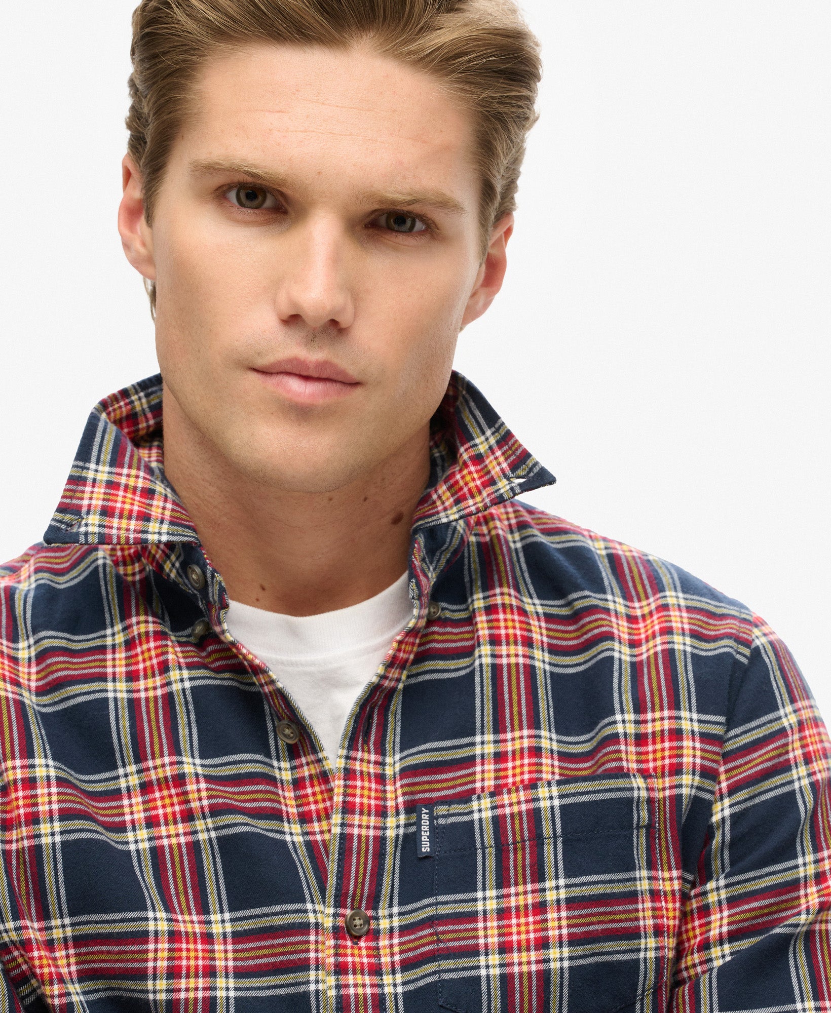 Vintage Check Shirt | Navy Check – Superdry