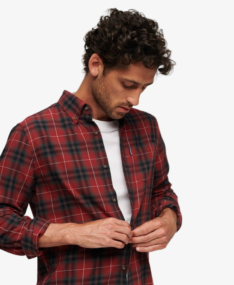 Vintage Check Shirt | Hoxton Check Red – Superdry