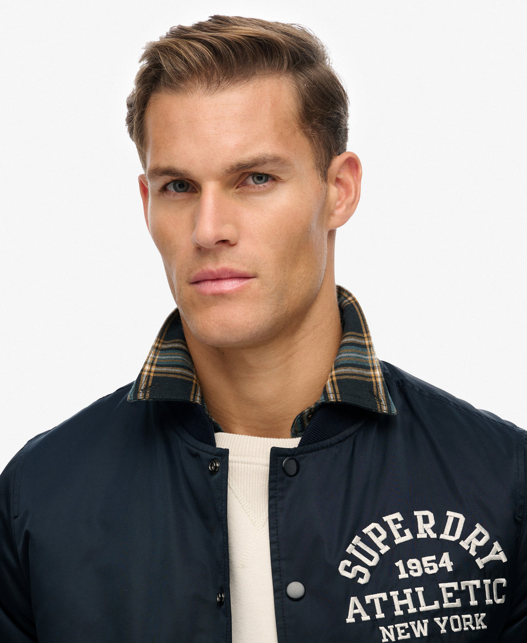 Athletic Varsity Bomber | Eclipse Navy – Superdry
