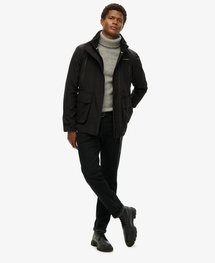 Non-Hooded Ultimate Windbreaker | Black – Superdry