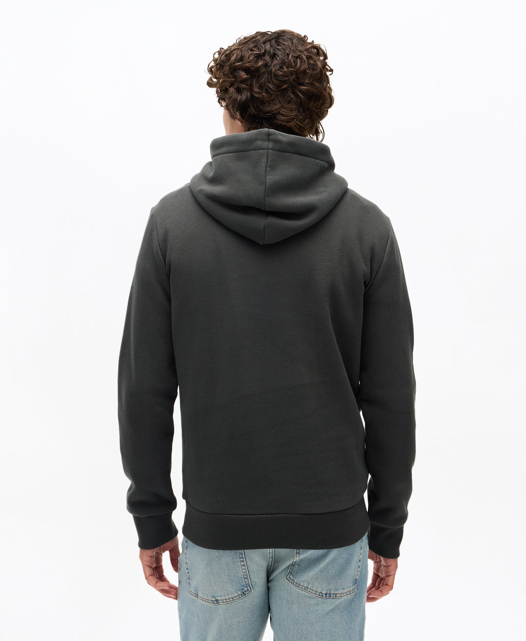 Vintage Logo Relaxed Hoodie | Washed Black – Superdry