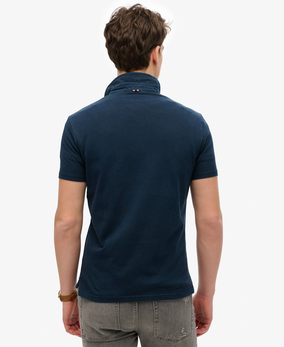 Essential Jersey Polo | Eclipse Navy – Superdry