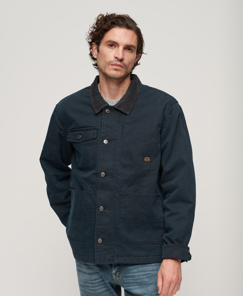 Workwear Ranch Jacket | Darkest Navy – Superdry