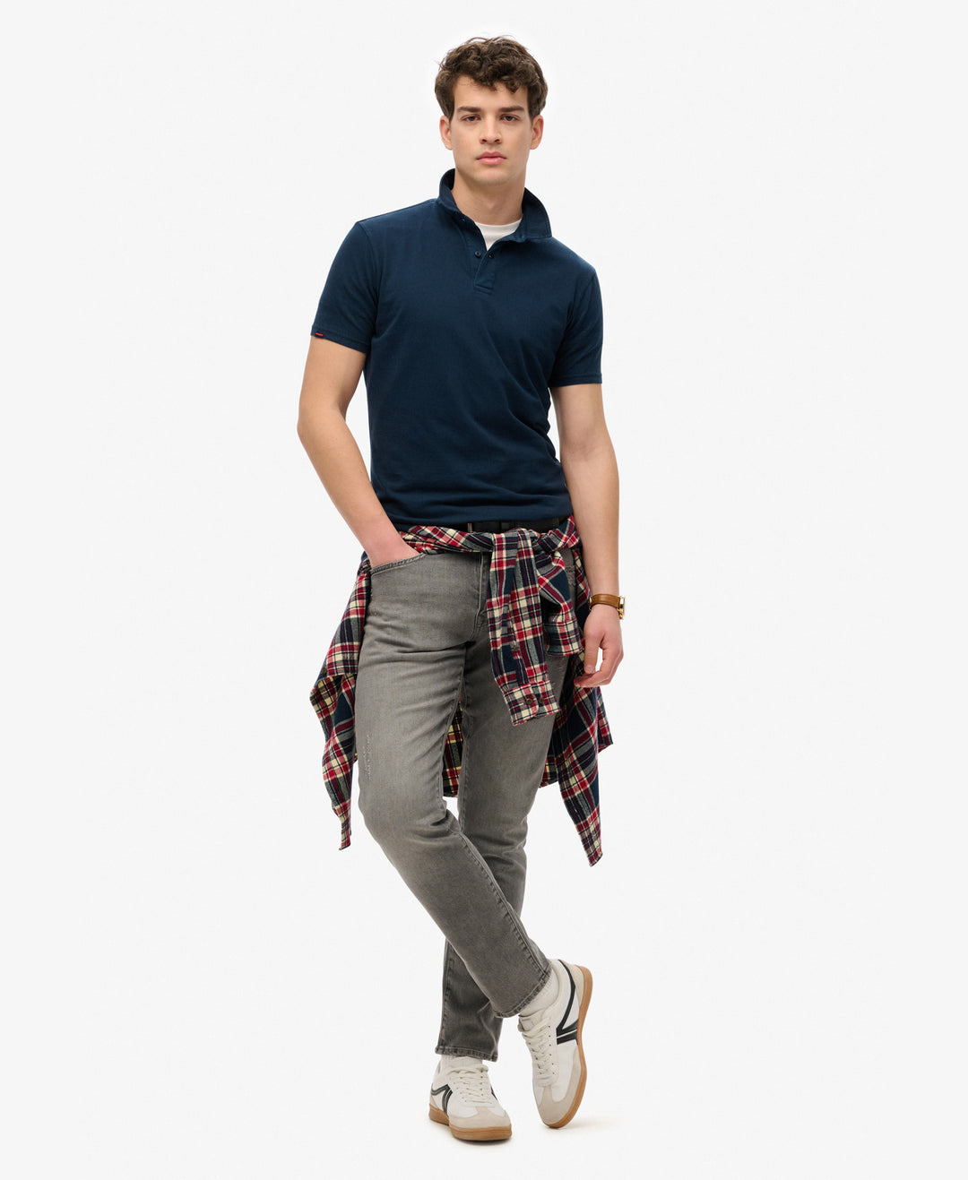 Essential Jersey Polo | Eclipse Navy – Superdry