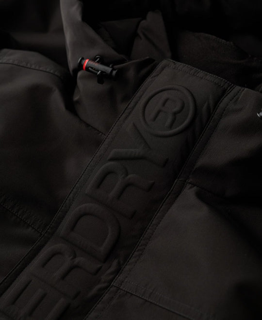 Hooded Ultimate Windbreaker Jacket | Black – Superdry