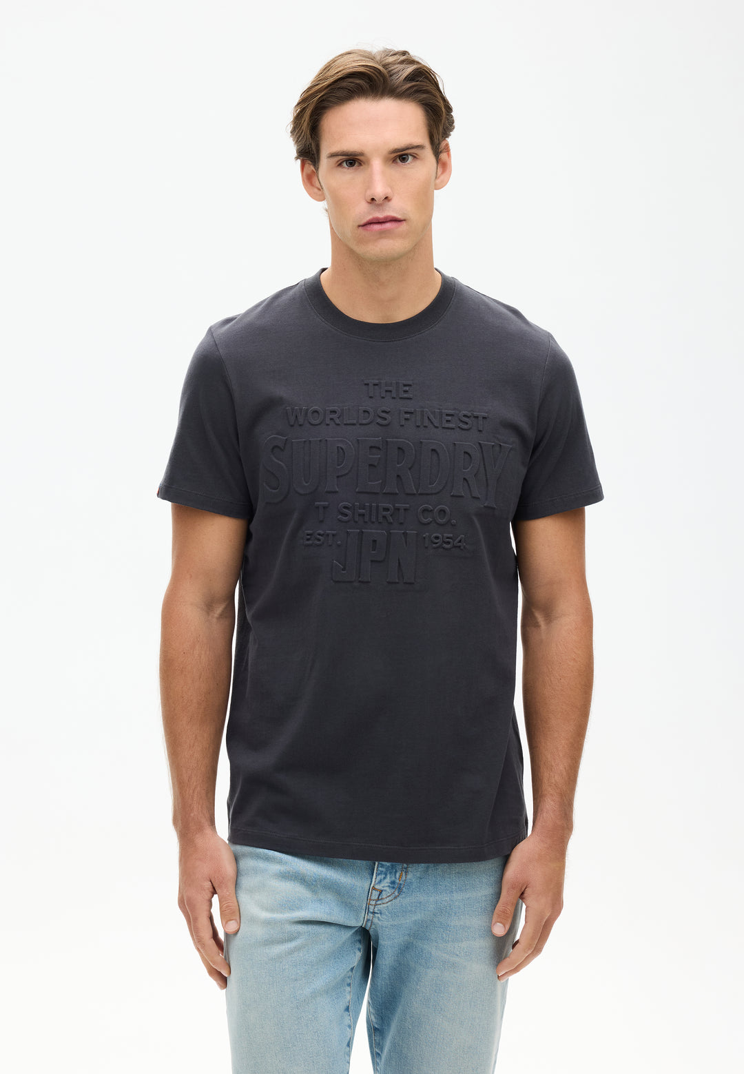 Workwear Embossed Tee | Blackboard – Superdry