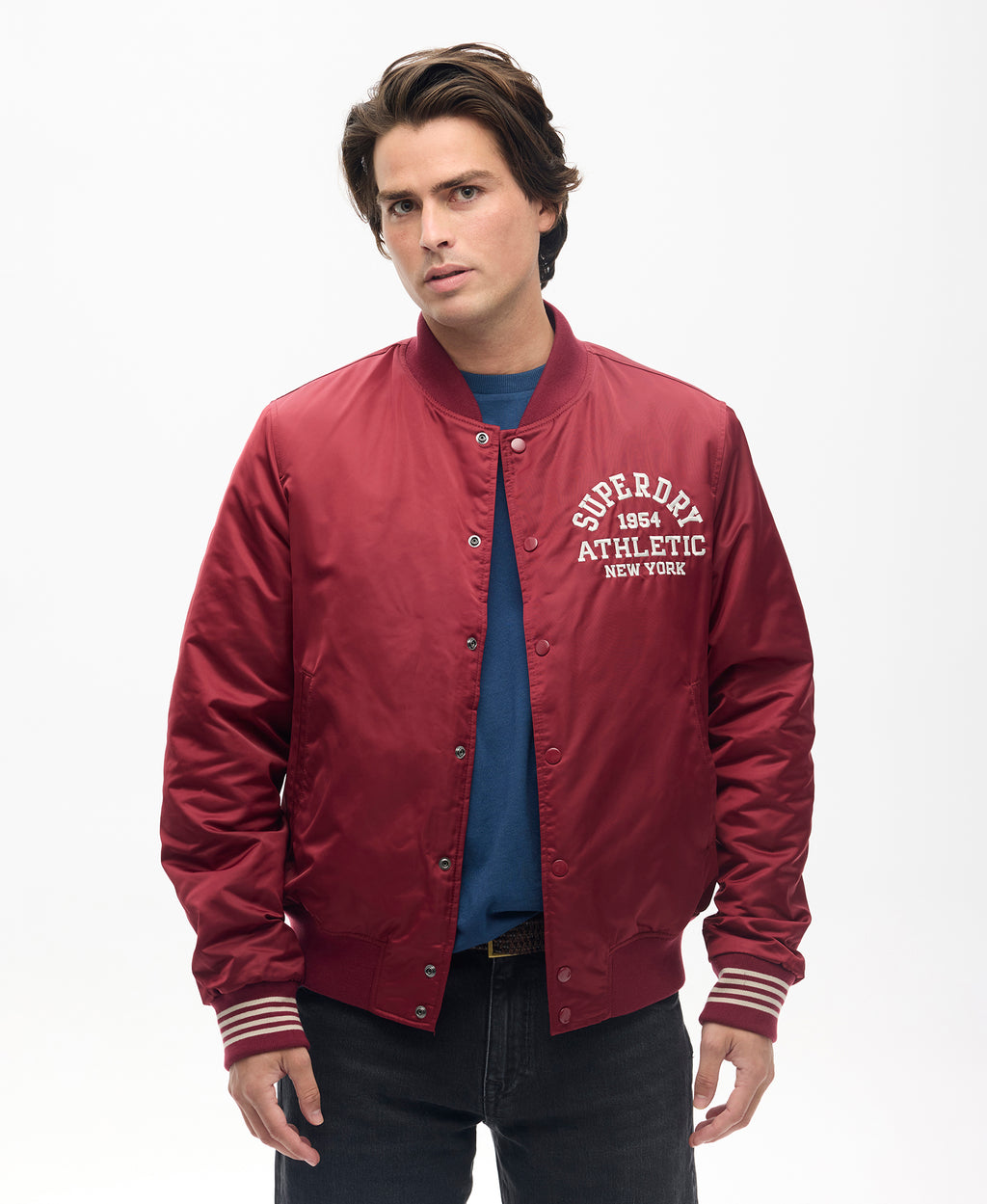 Athletic Varsity Bomber | Stanton Red – Superdry
